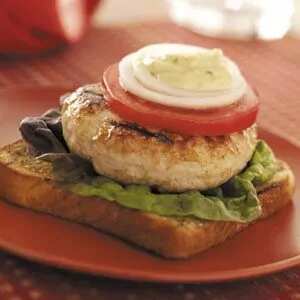 How to make Open-faced Turkey Burgers Recipe