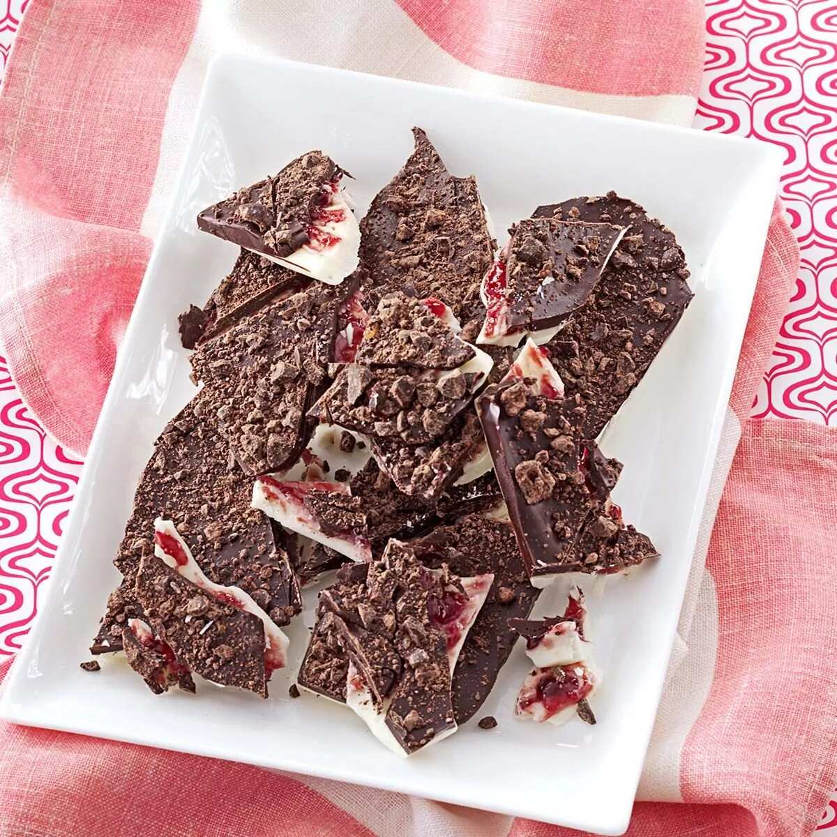 How to make Raspberry-mocha Chocolate Bark Recipe