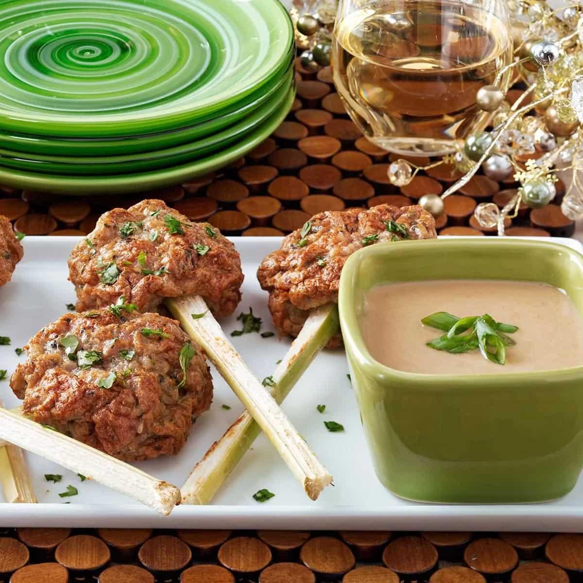 How to make Shrimp Pops With Peanut Sauce Recipe