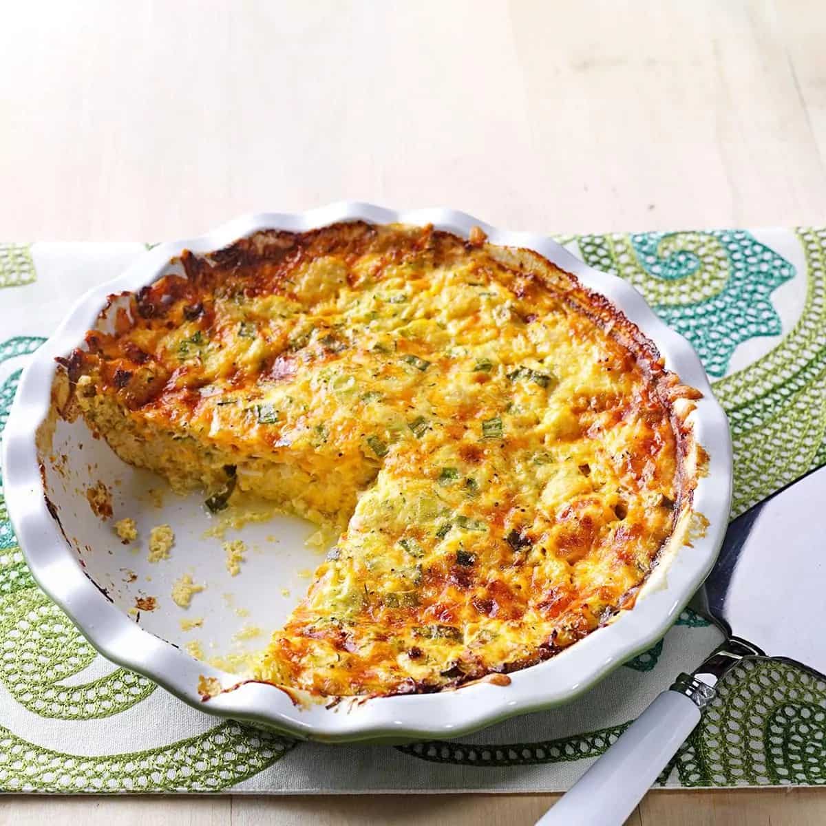 How to make Skinny Crab Quiche Recipe