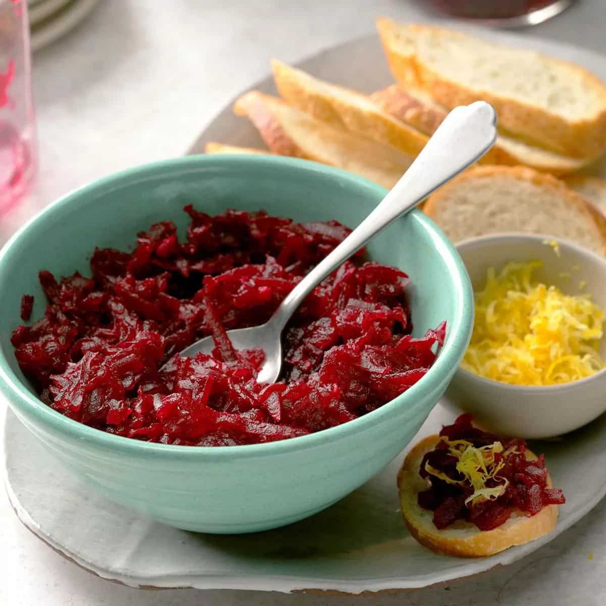 How to make Spicy Beet Relish Recipe