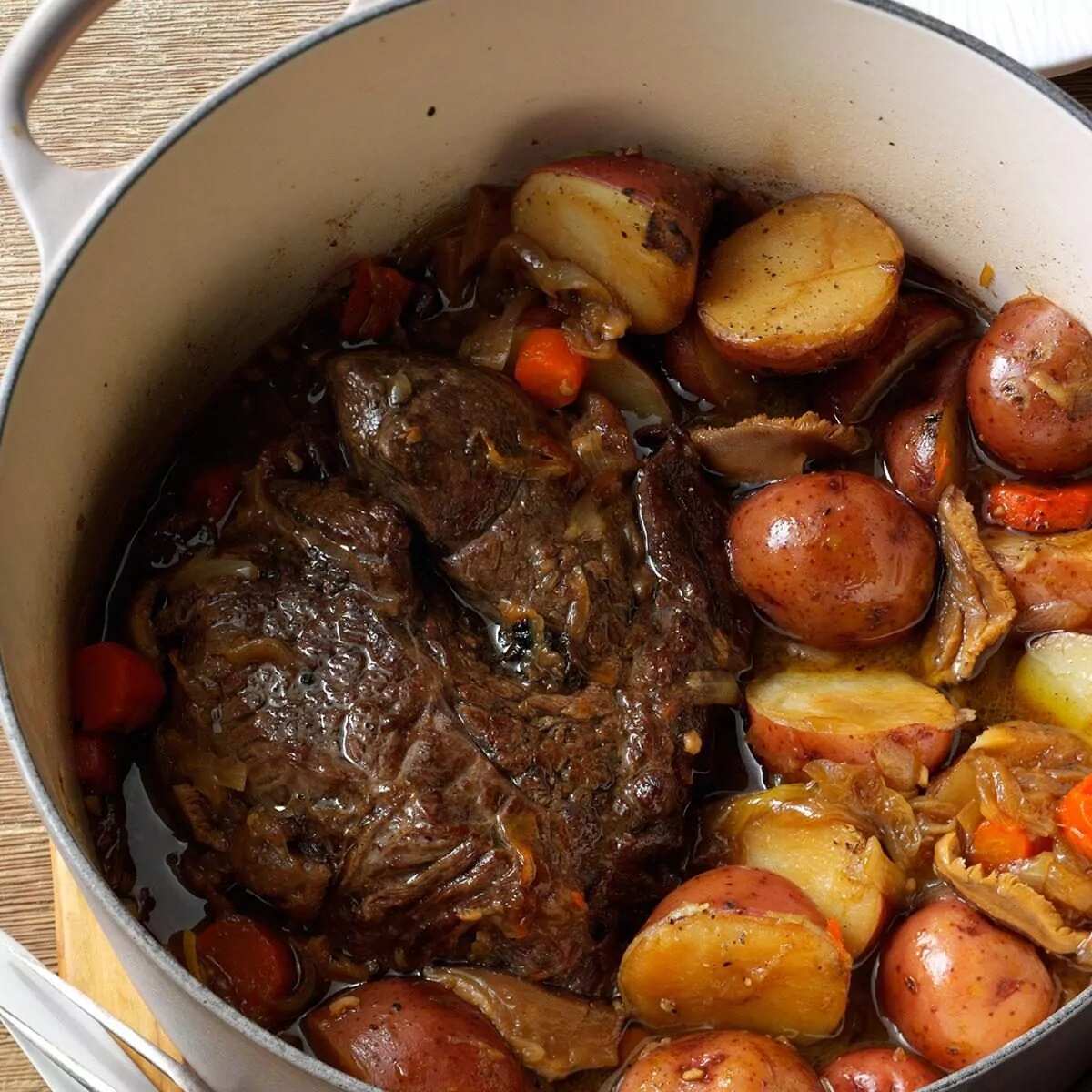How to make Stout & Shiitake Pot Roast Recipe