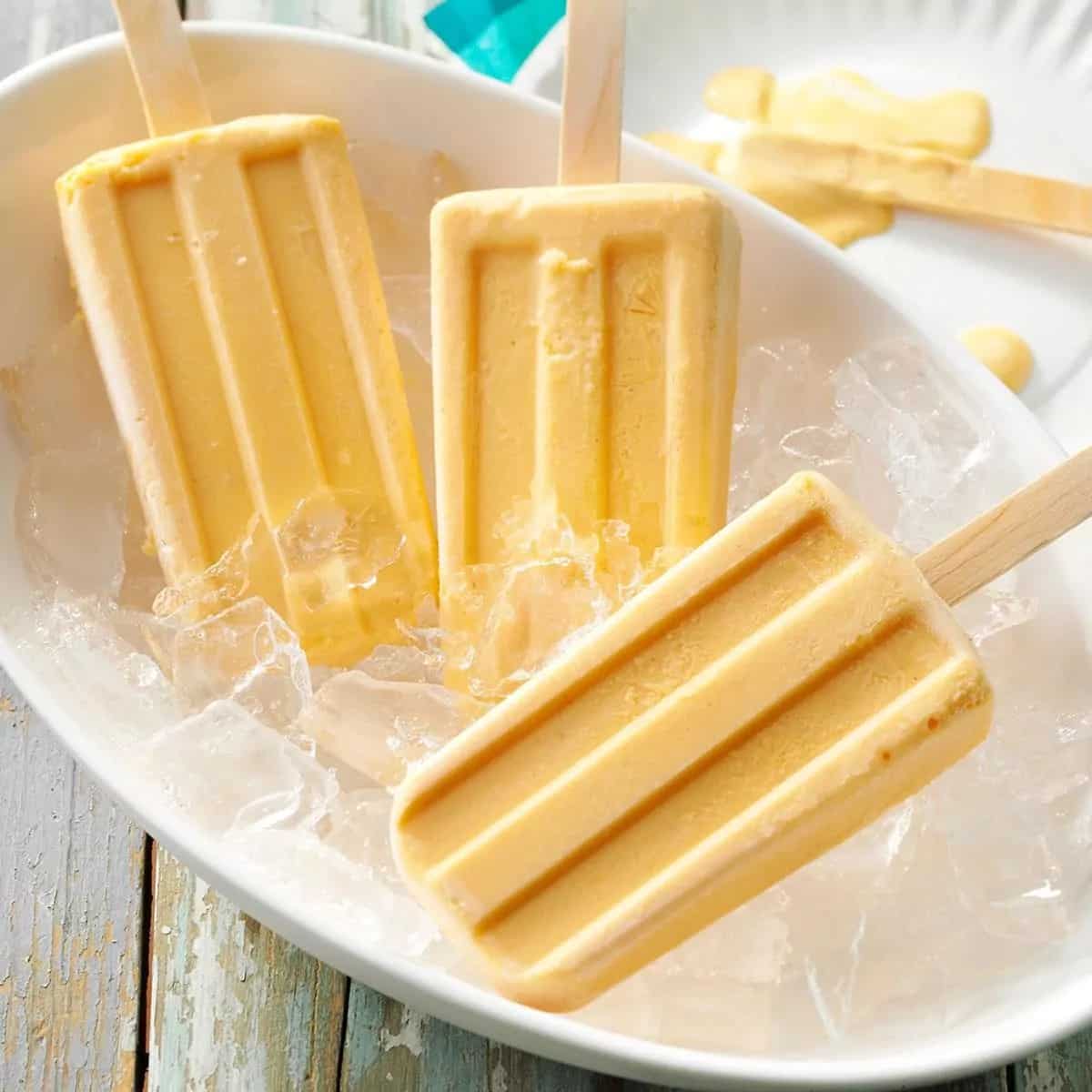 How to make Sweet Potato Frozen Yogurt Pops Recipe