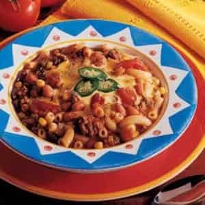 How to make Zesty Macaroni Soup Recipe