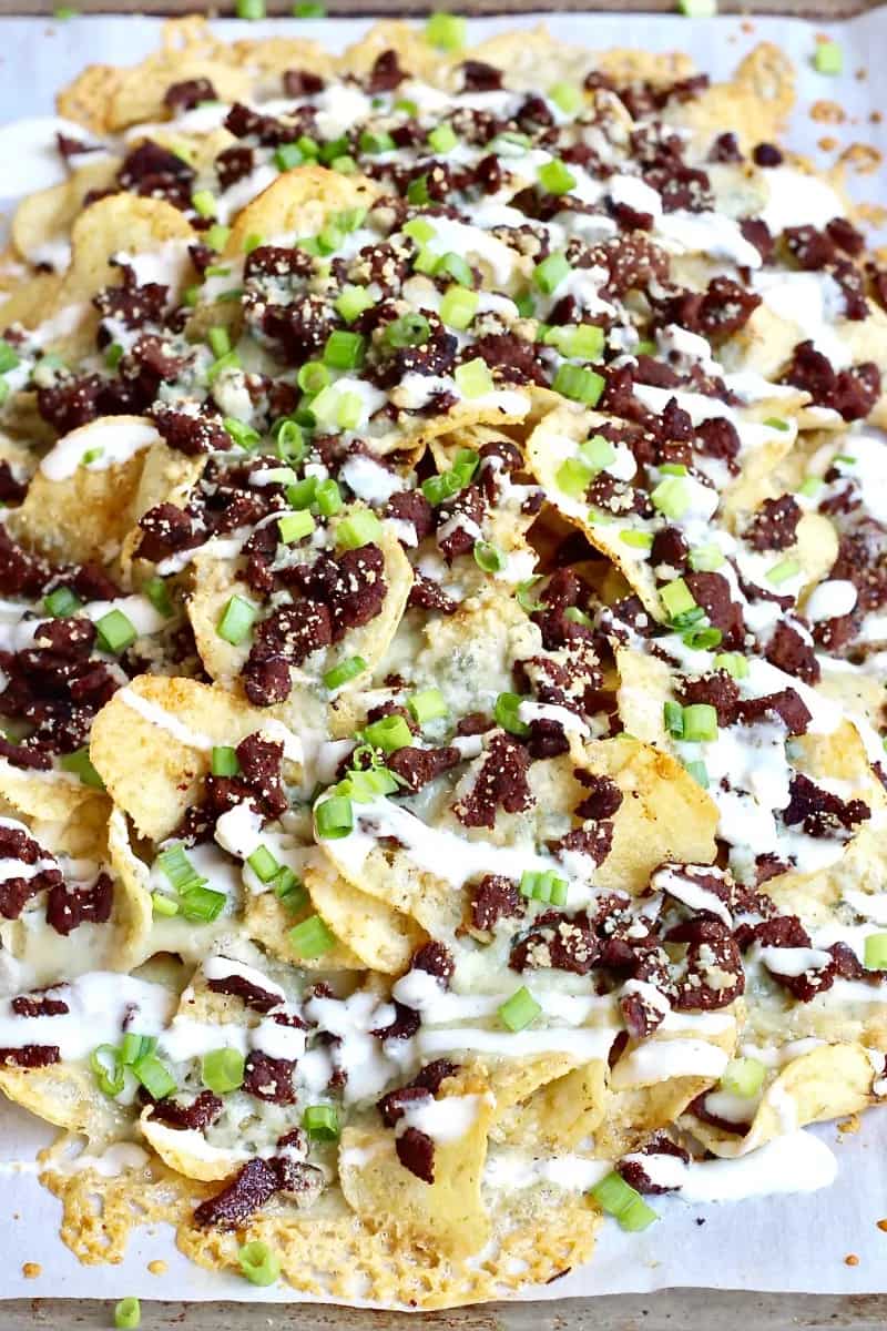 How to make Black & Blue Steak Nachos Recipe