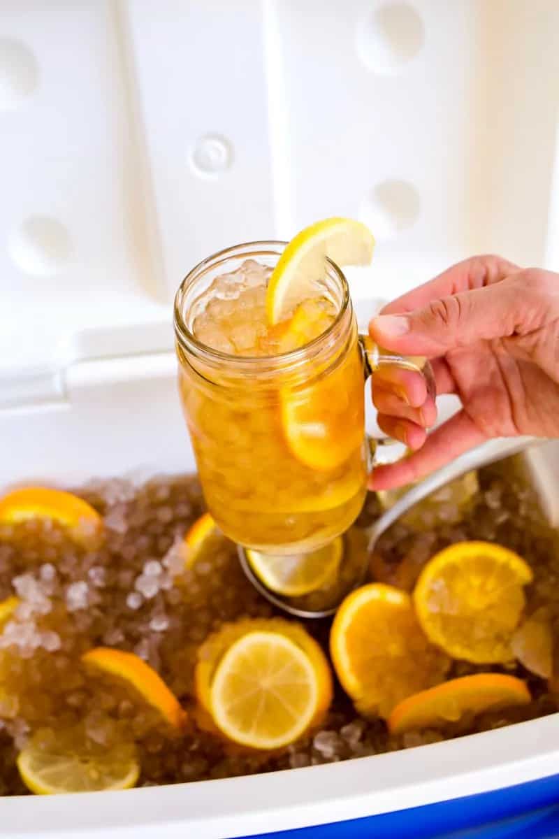 How to make Ice Chest Tea Recipe