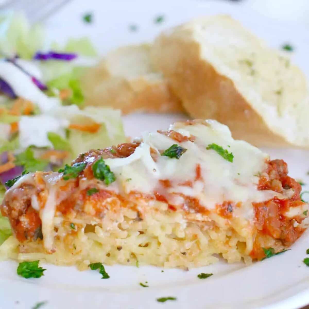 How to make Friendship Spaghetti Pie Recipe