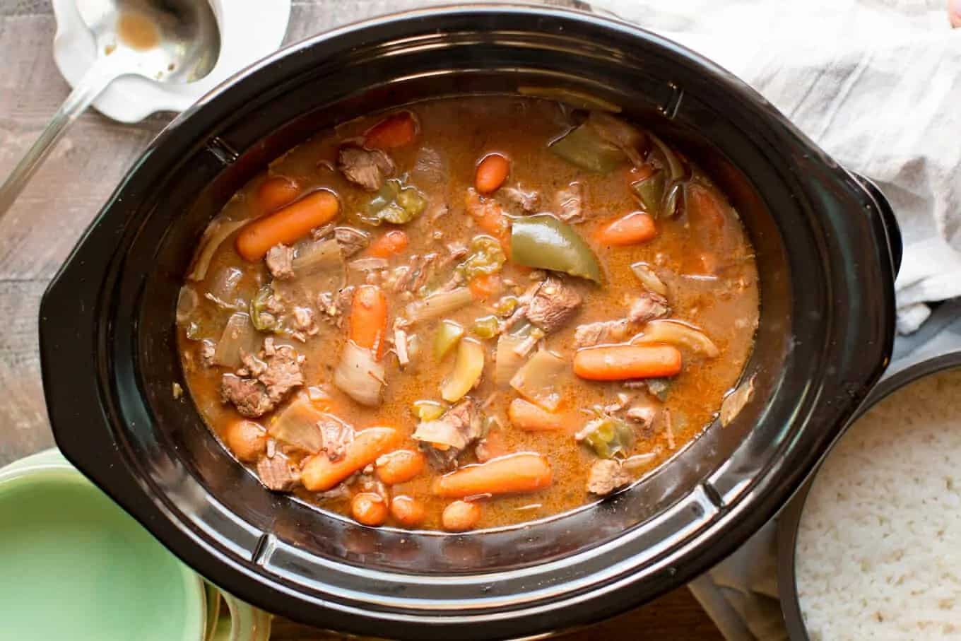 How to make Slow Cooker A1 Beef Stew Recipe