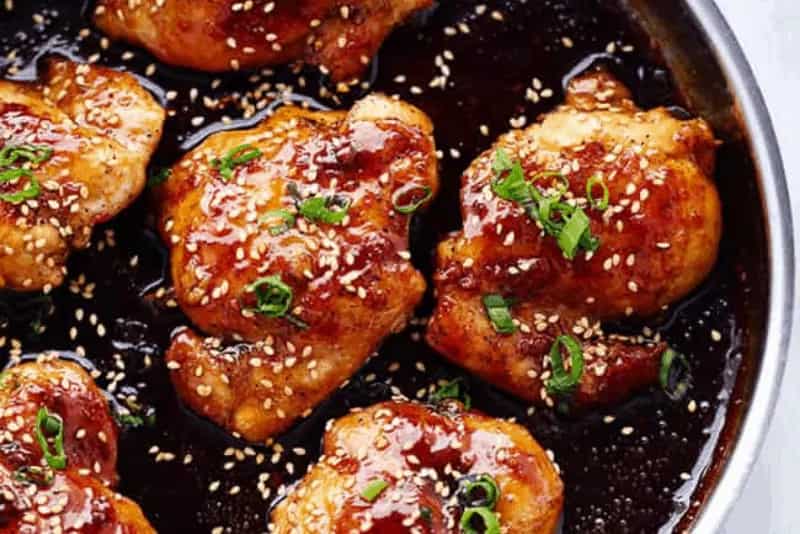 How to make Sticky Asian Glazed Chicken Recipe
