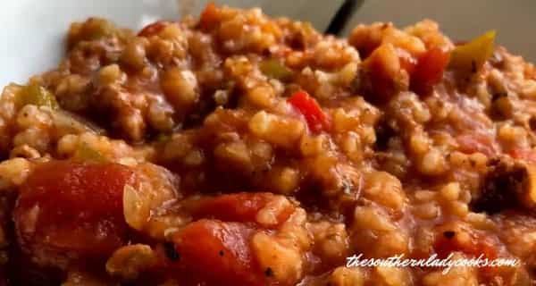 How to make Crock Pot Stuffed Pepper Stew Recipe