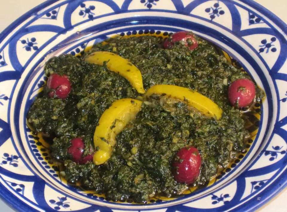 How to make Moroccan Mallow Salad Recipe