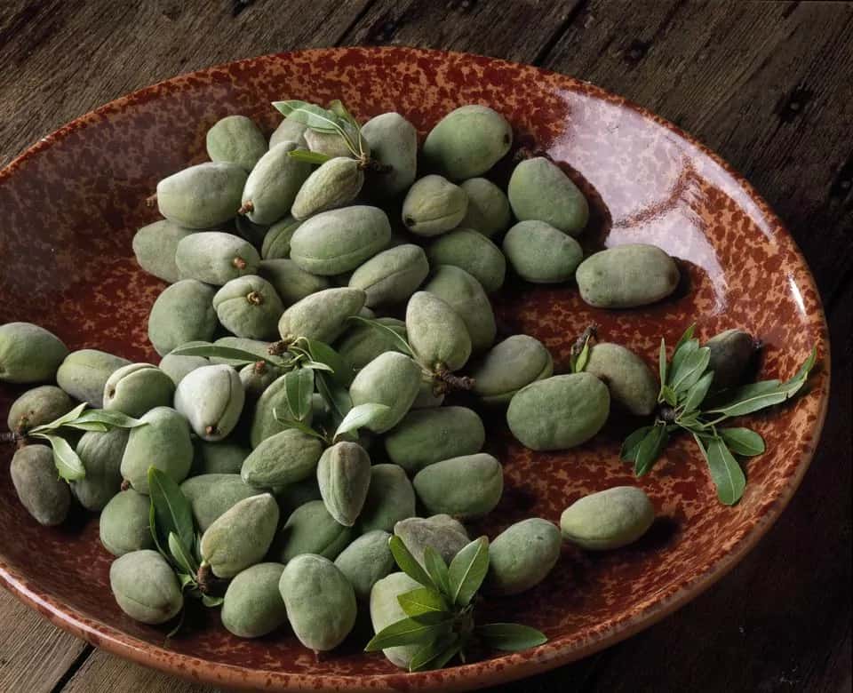 How to make Pickled Green Almonds Recipe