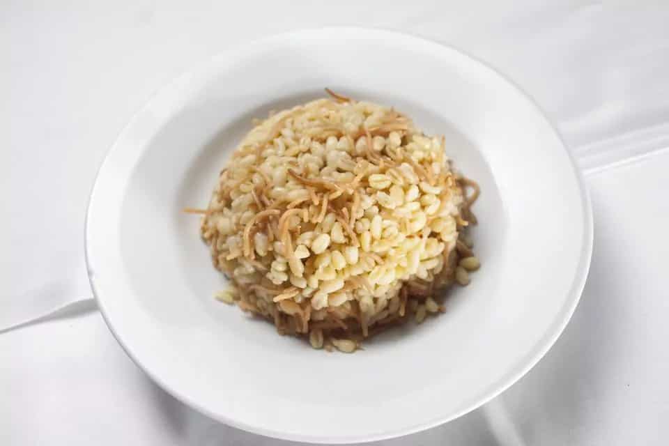 How to make Turkish Rice Pilaf With Chicken And Chick Peas Recipe