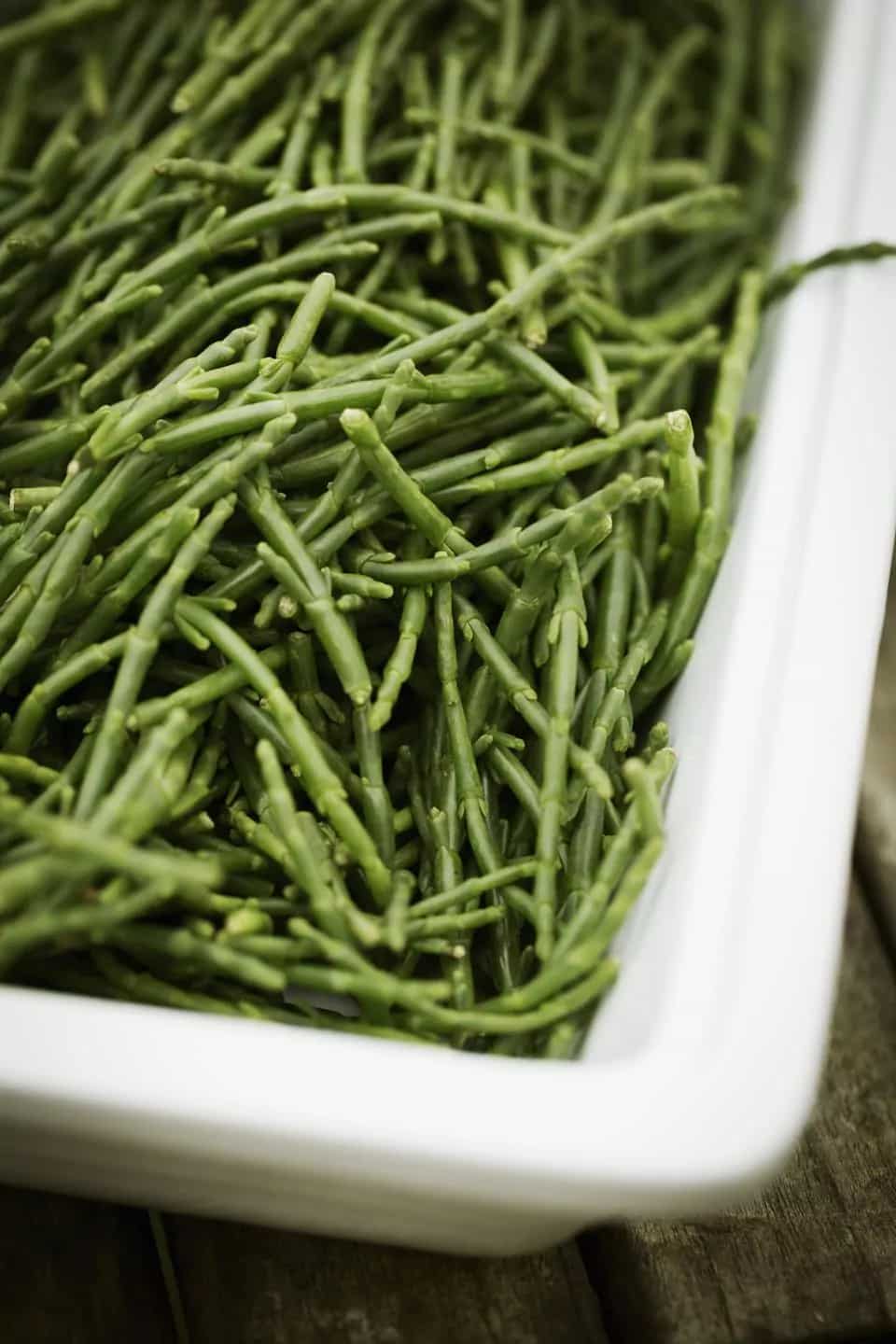 How to make Turkish Steamed Samphire With Olive Oil And Garlic Recipe