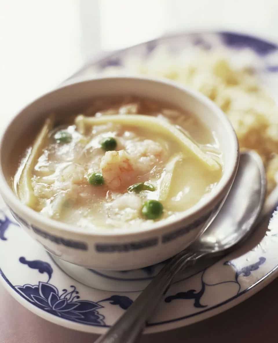 How to make Congee Rice Porridge With Shrimp Recipe