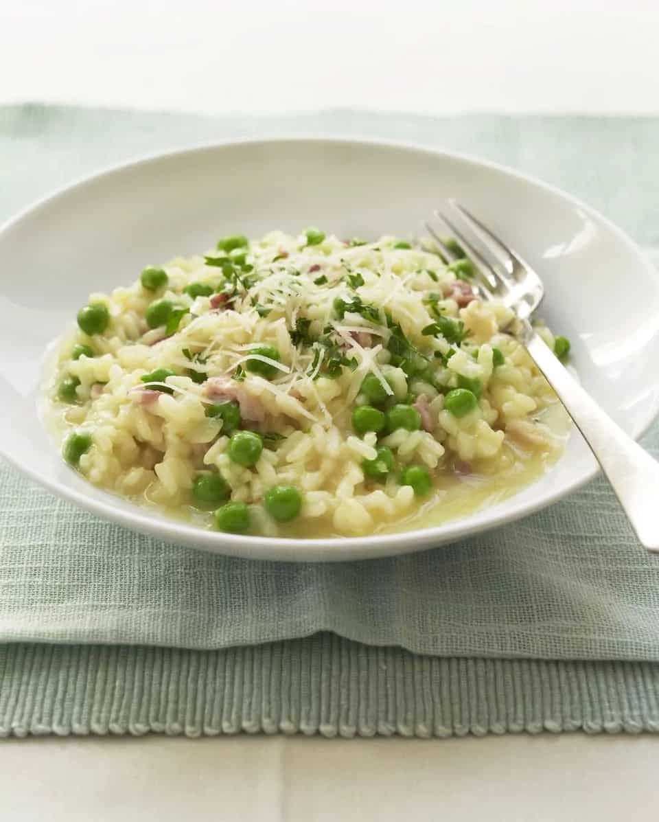 How to make Crock Pot Ham And Pea Risotto Recipe