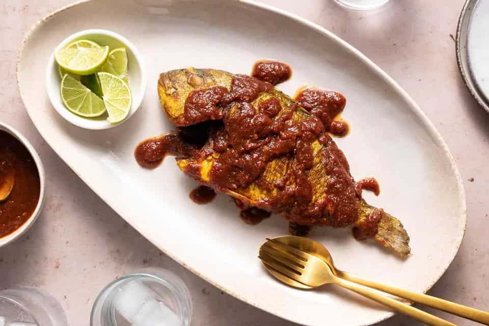 How to make Fried Fish With Sambal Sauce Recipe