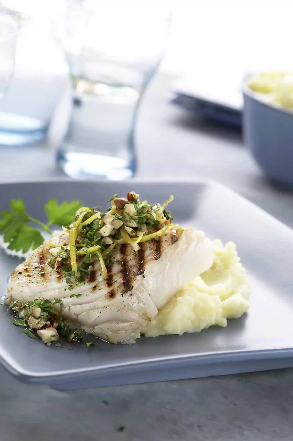 How to make Ghost Pepper Honey Cod With Cauliflower Mash Recipe