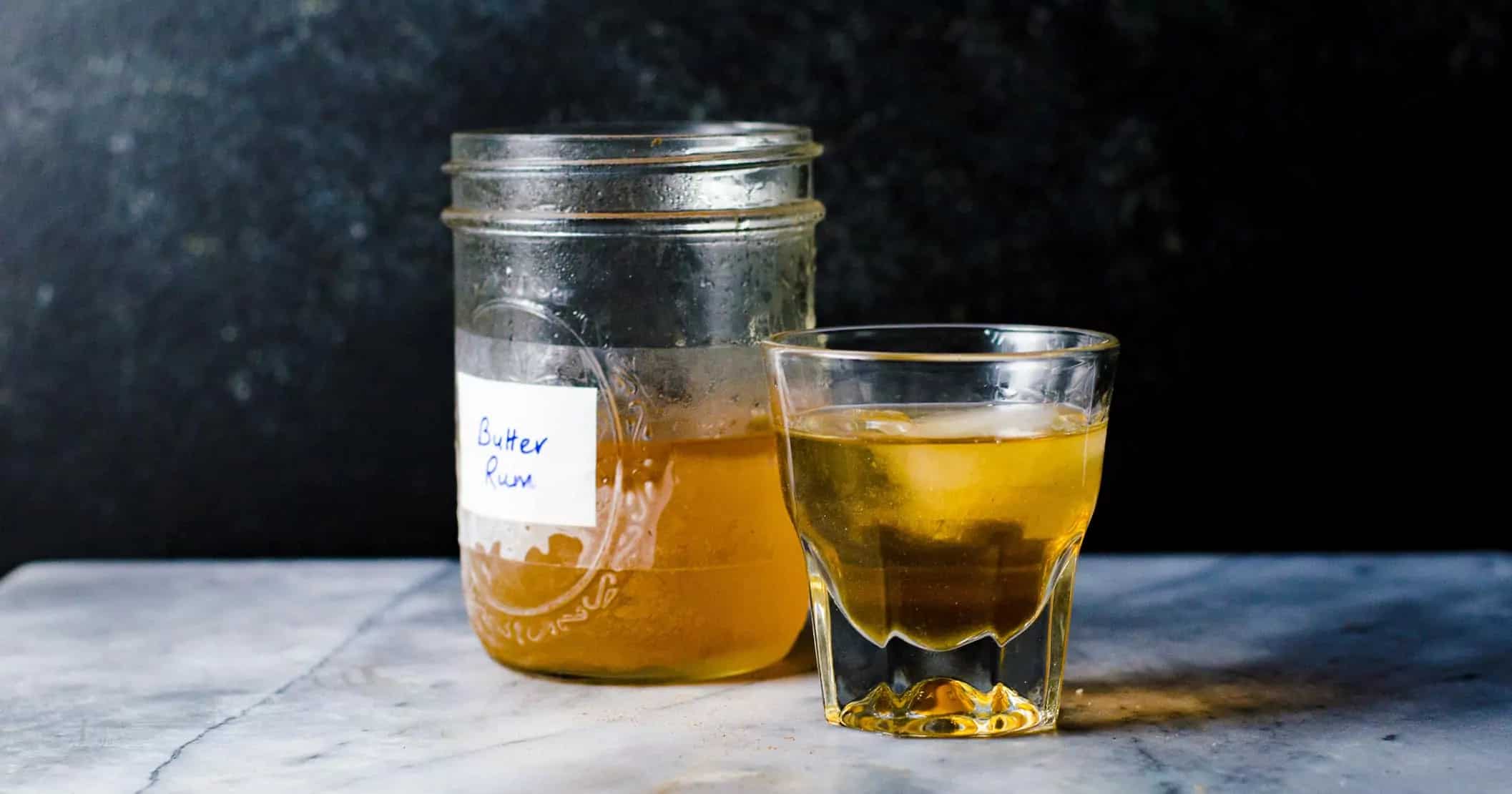 How to make Fat Washed Butter Rum Recipe