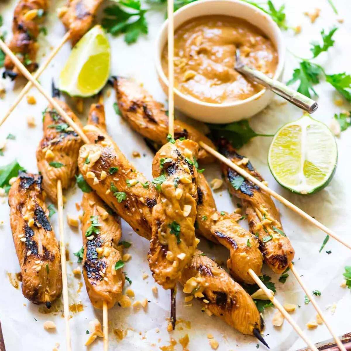 How to make Chicken Cocktail With Satay Dipping Sauce Recipe