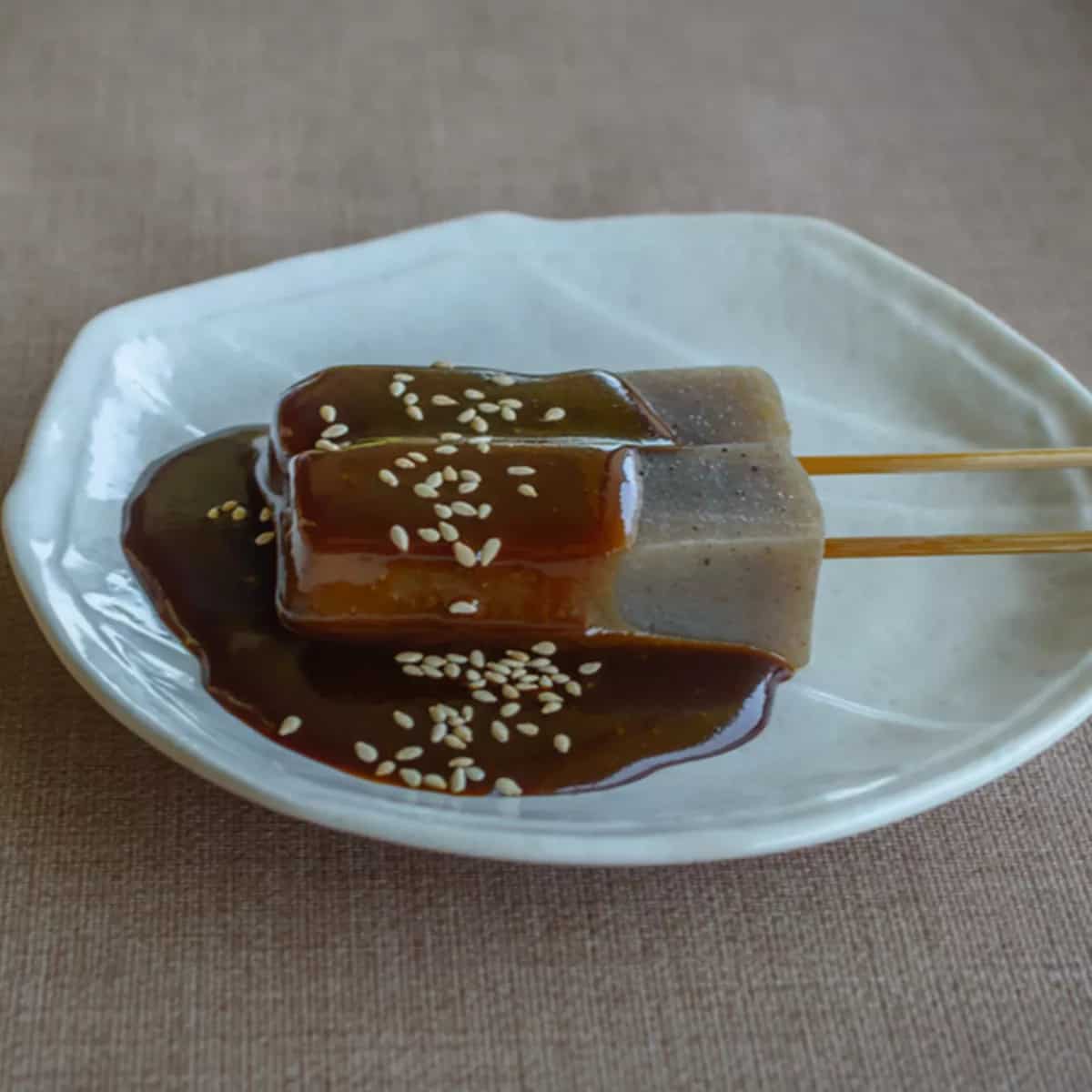 How to make Miso Dengaku With Konnyaku Recipe
