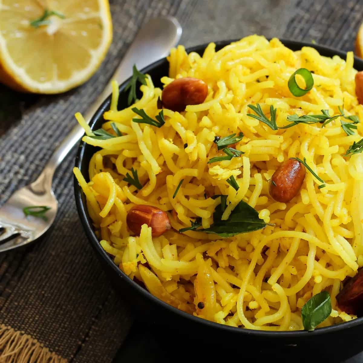 How to make Homemade Lemon Idiyappam Recipe