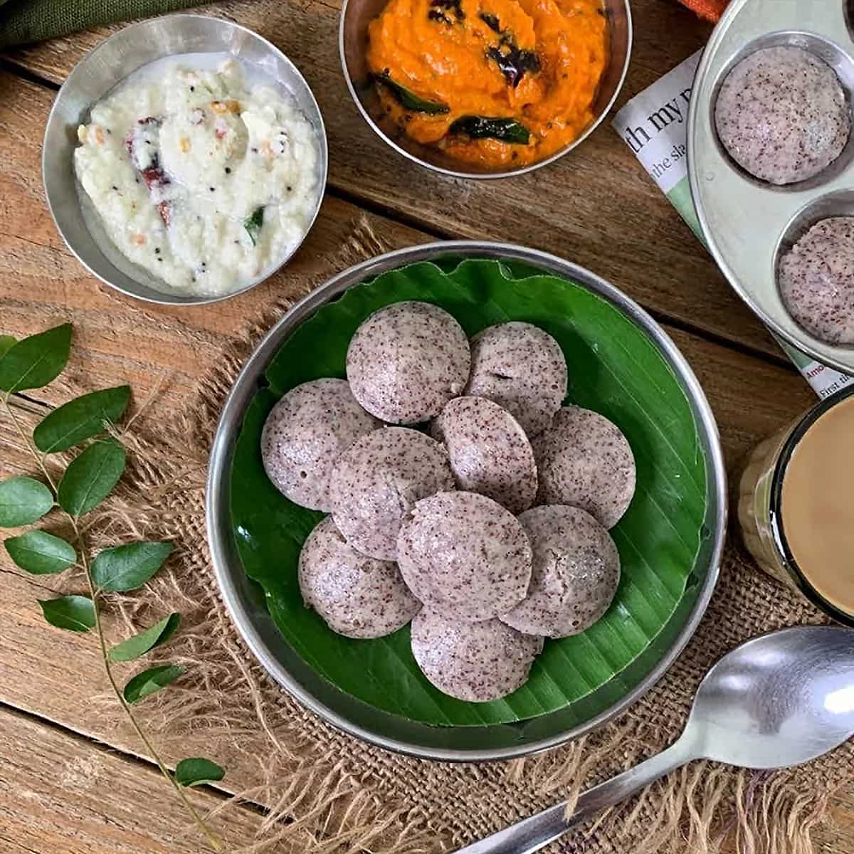 How to make Ragi Idli Recipe