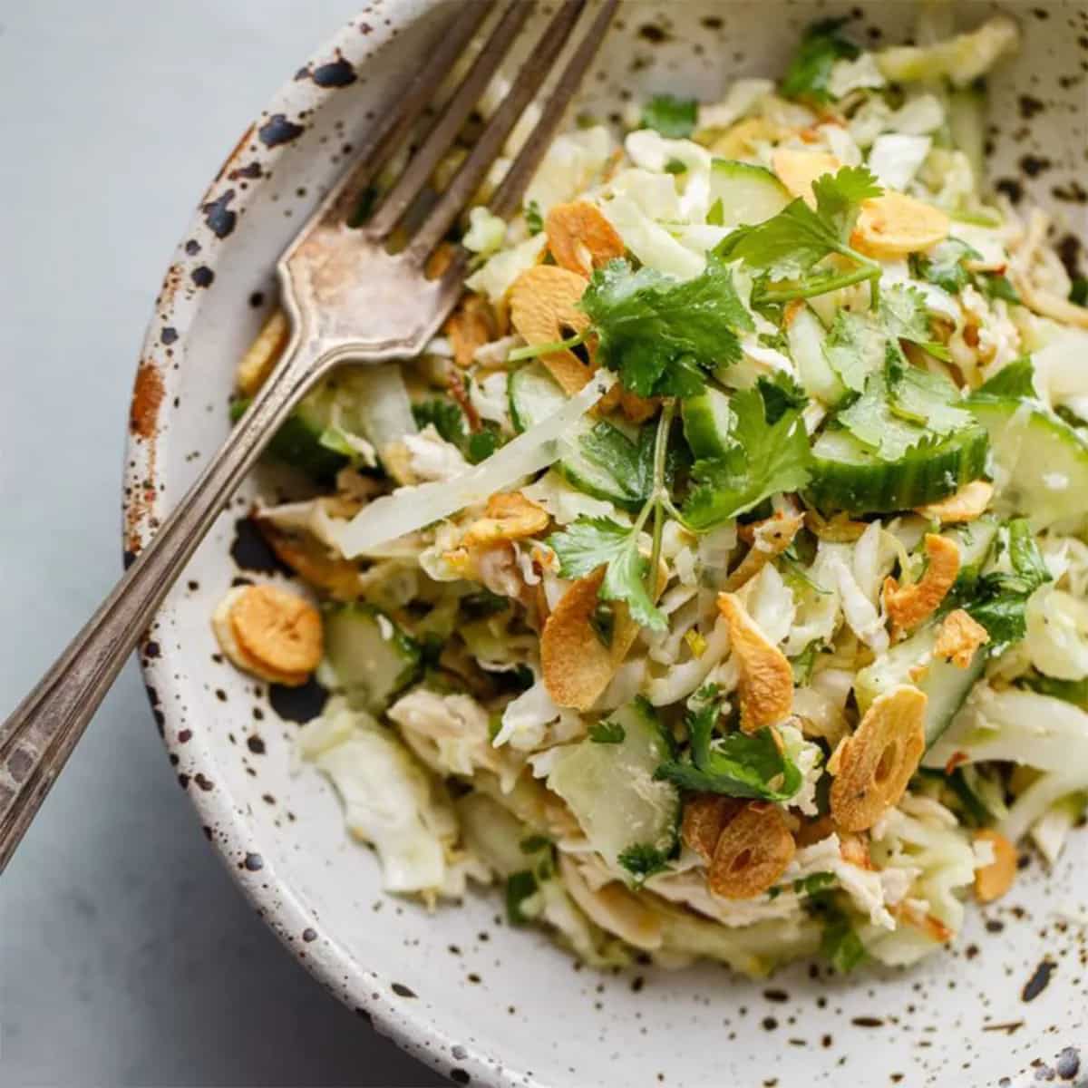 How to make Burmese Cabbage Thoke Recipe