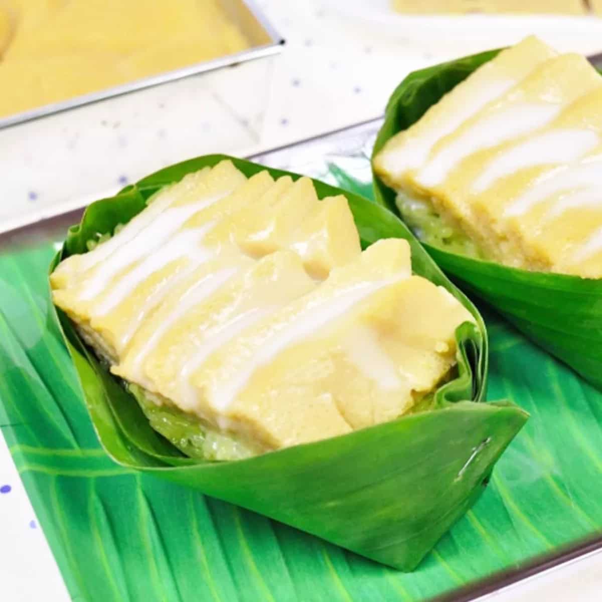 How to make Khao Neow Sang Kaya Recipe