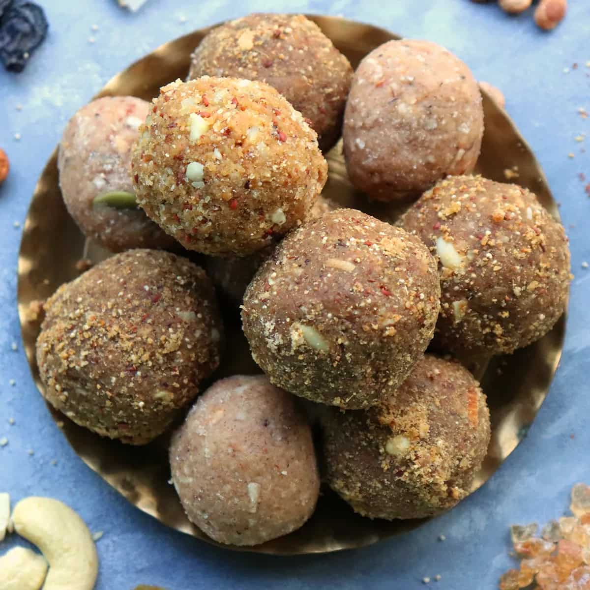 How to make Badam Pottukadalai Ladoo Recipe