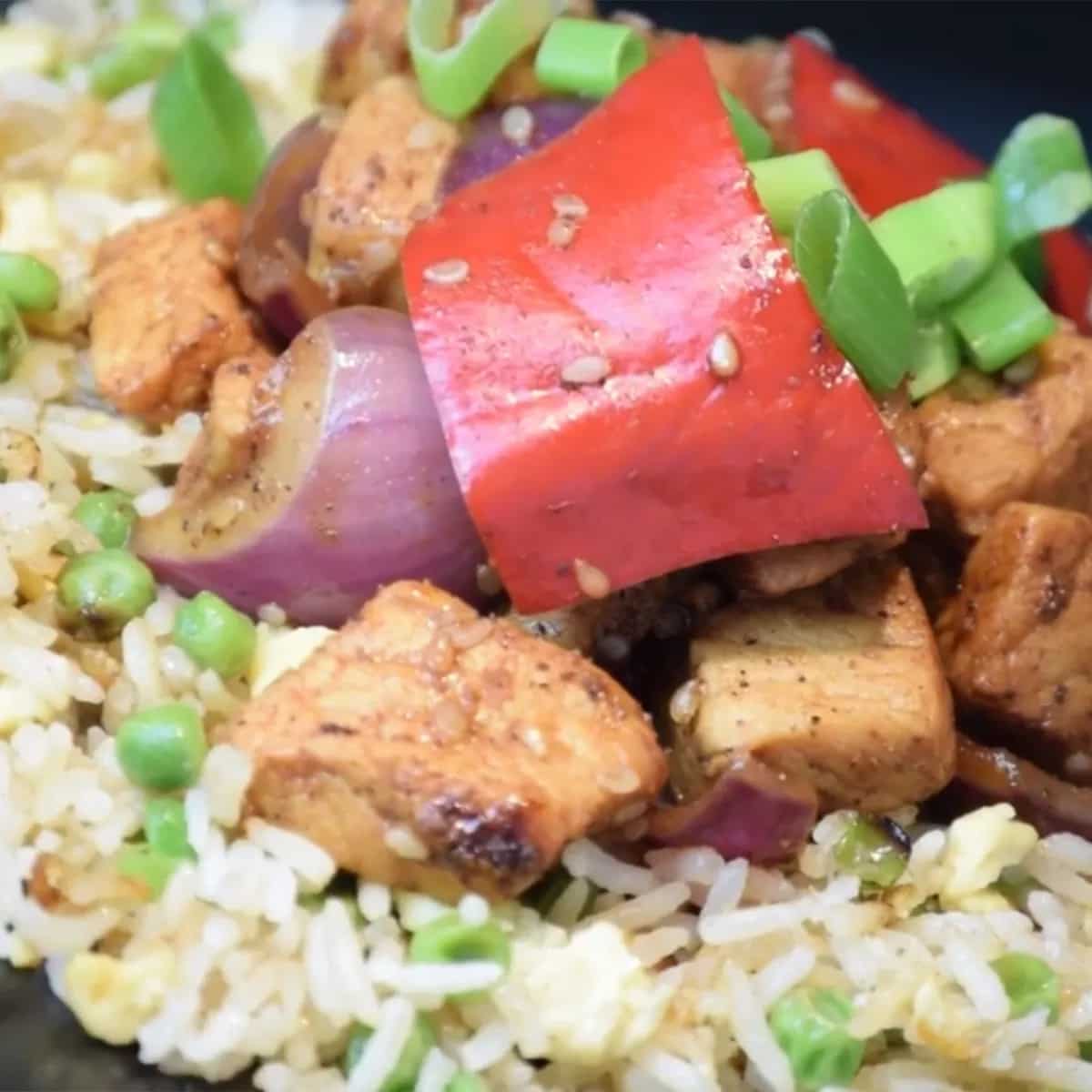 How to make Chinese Pork And Red Pepper Recipe