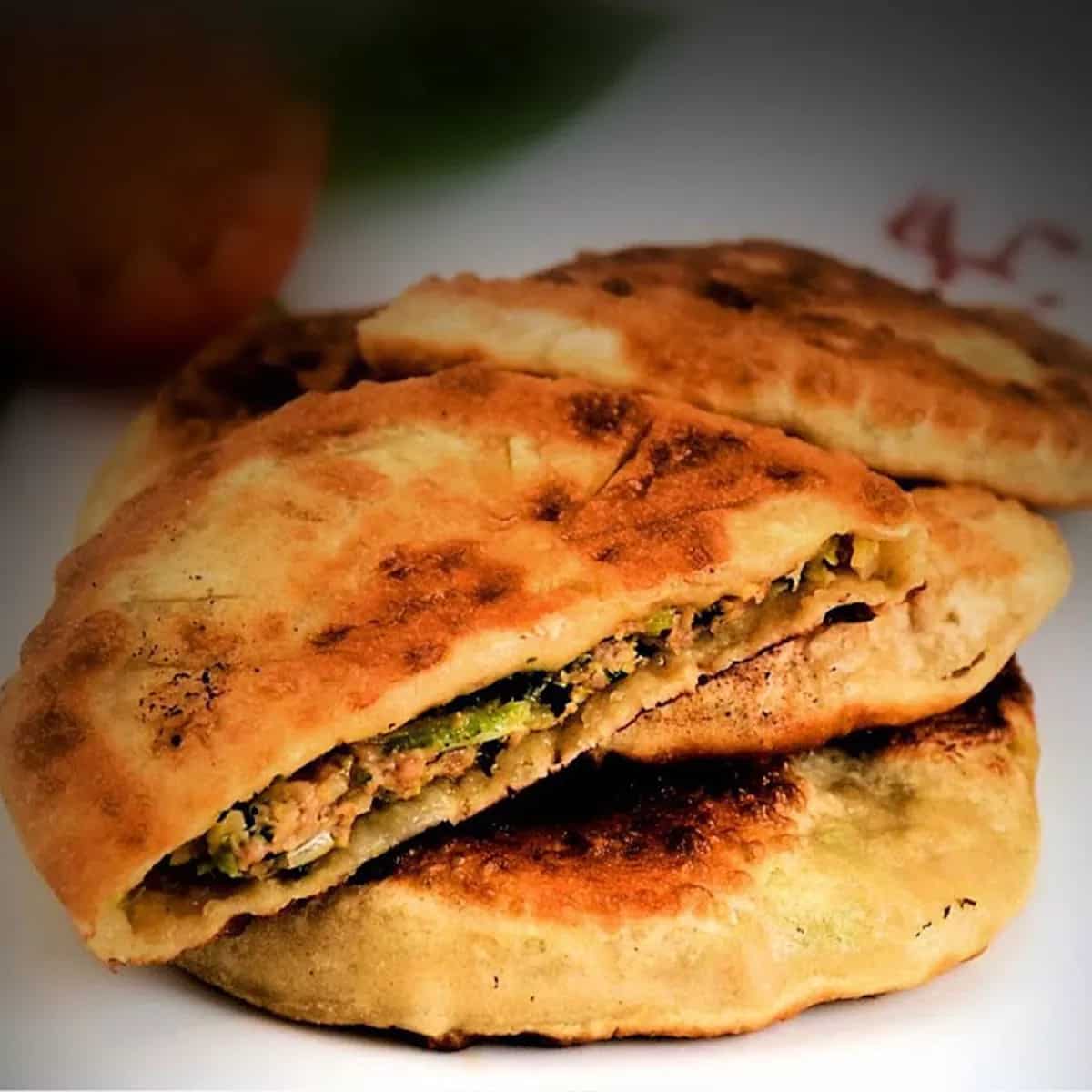 How to make Chinese Stuffed Pancakes Recipe