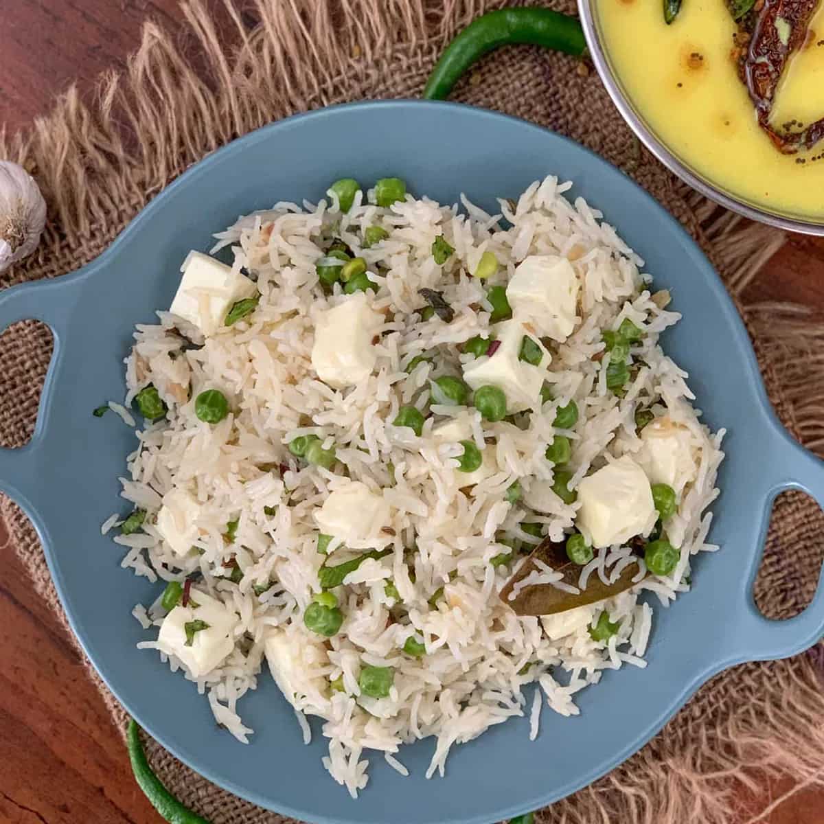 How to make Paneer Matar Pulao Recipe