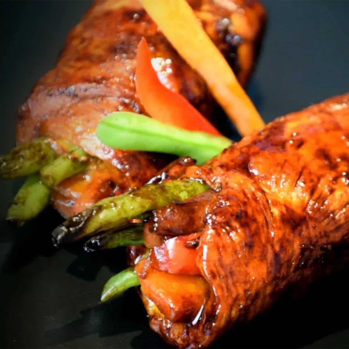 How to make Chinese Chicken And Vegetables Roll Recipe