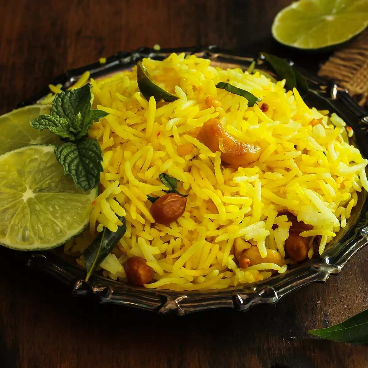How to make Turmeric Lemon Rice Recipe
