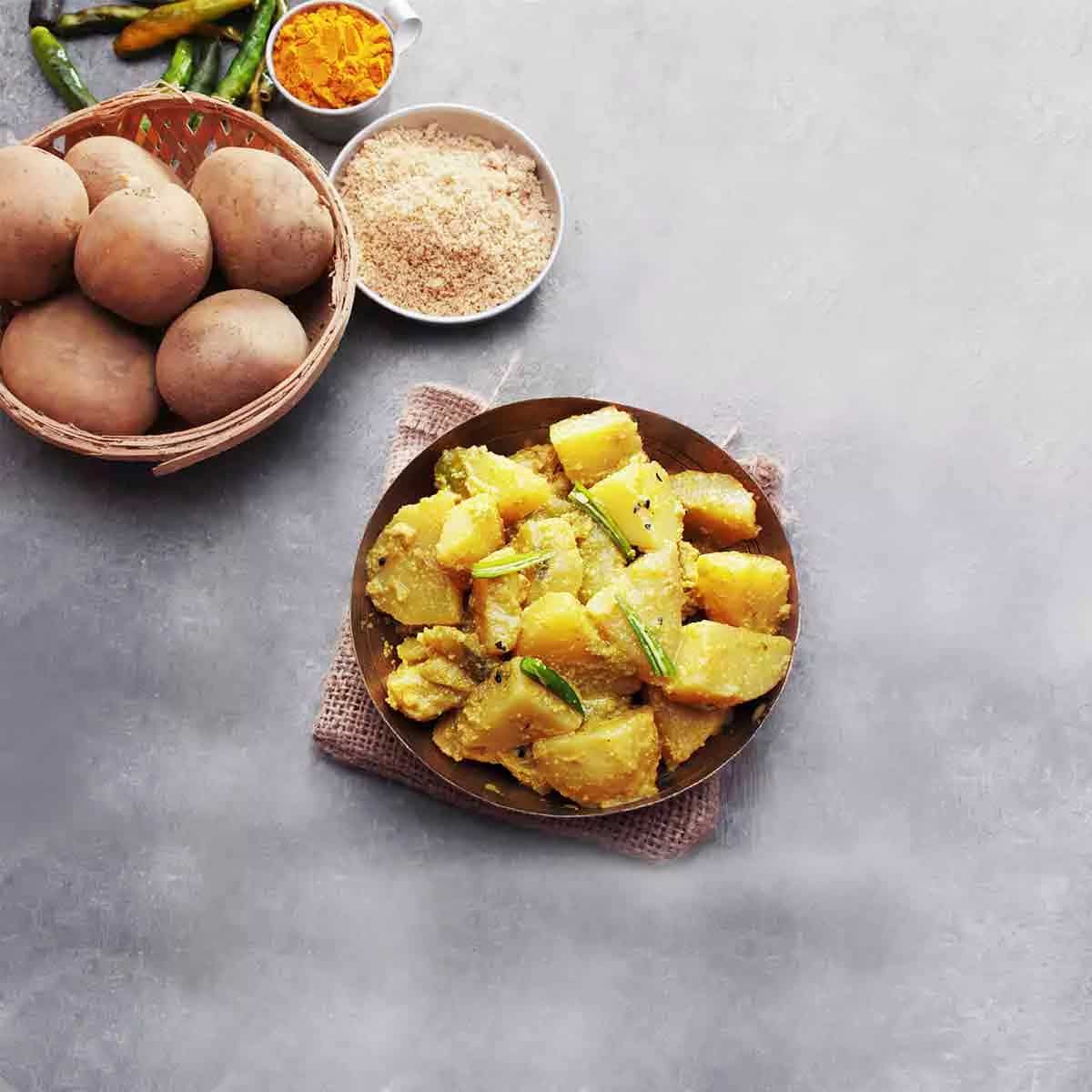 How to make Aloo Posto Recipe