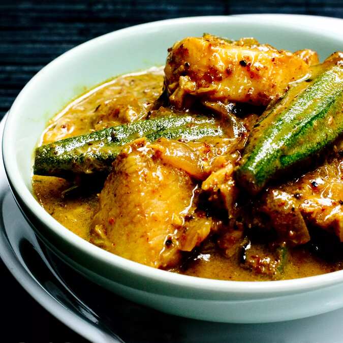 How to make Curry Grouper With Okra Recipe