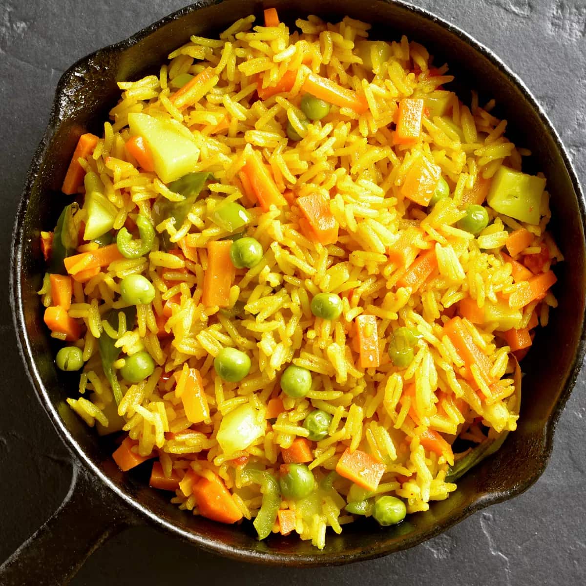 How to make Fried Potato Rice Recipe