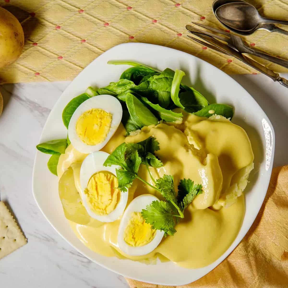 How to make Papa A La Huancaina Recipe