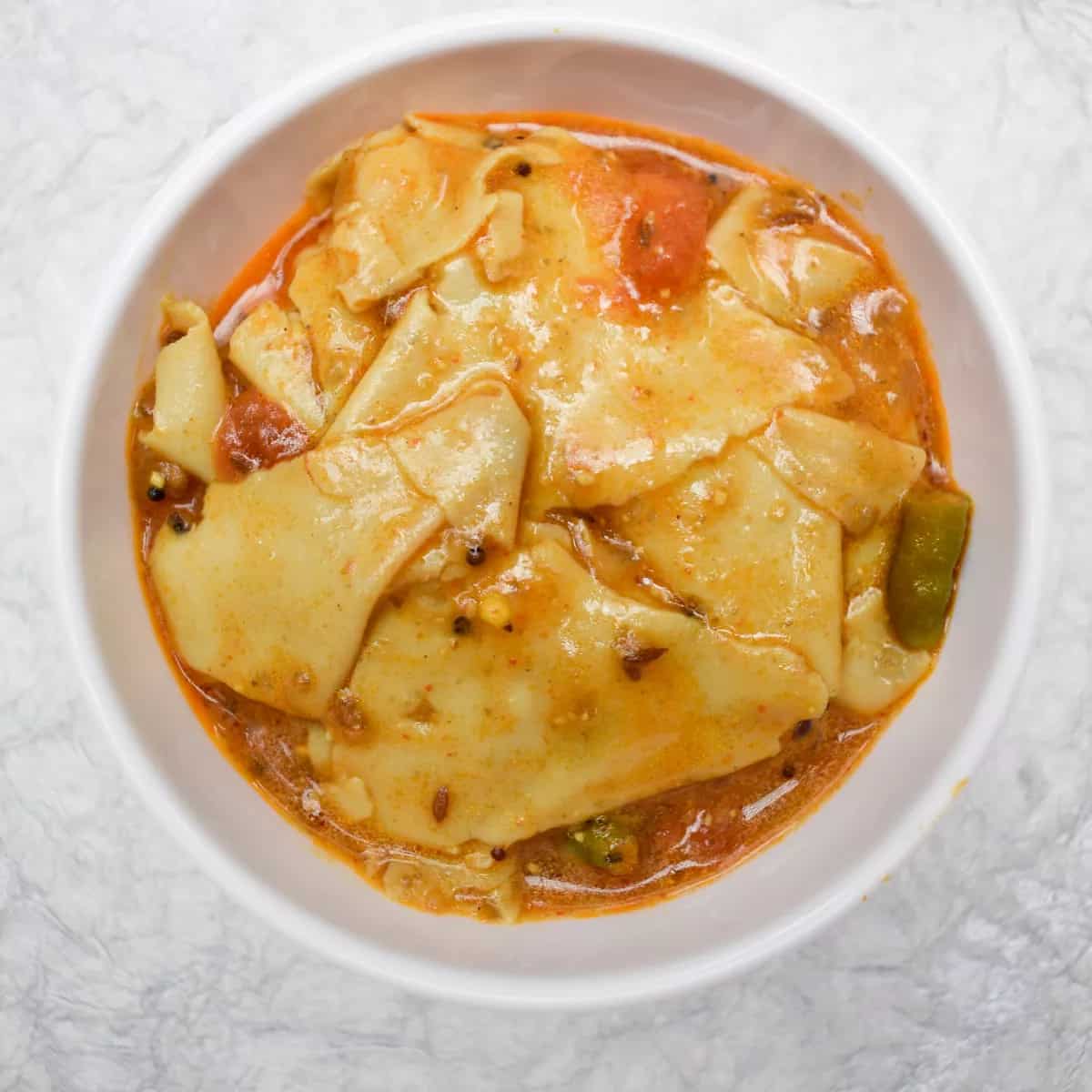 How to make Papad Ki Sabzi Recipe