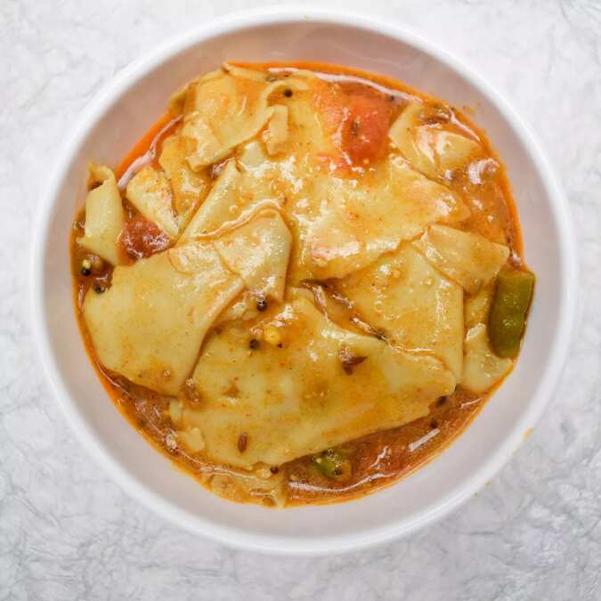 How to make Papad Ki Sabzi Recipe