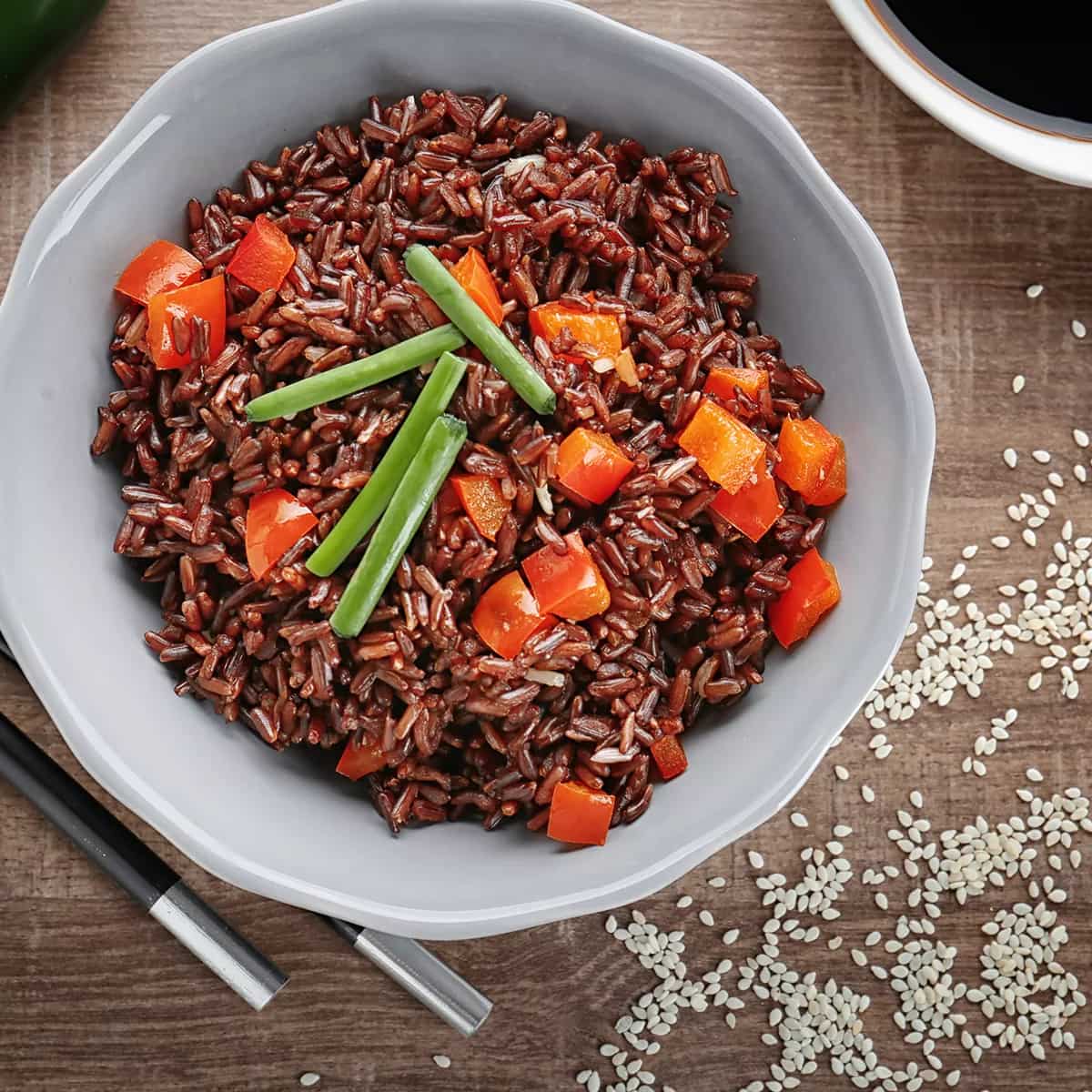 How to make One Pot Red Rice No Onion No Garlic Recipe