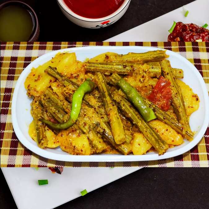 How to make Shojne Data'r Panchmishali Torkari Recipe