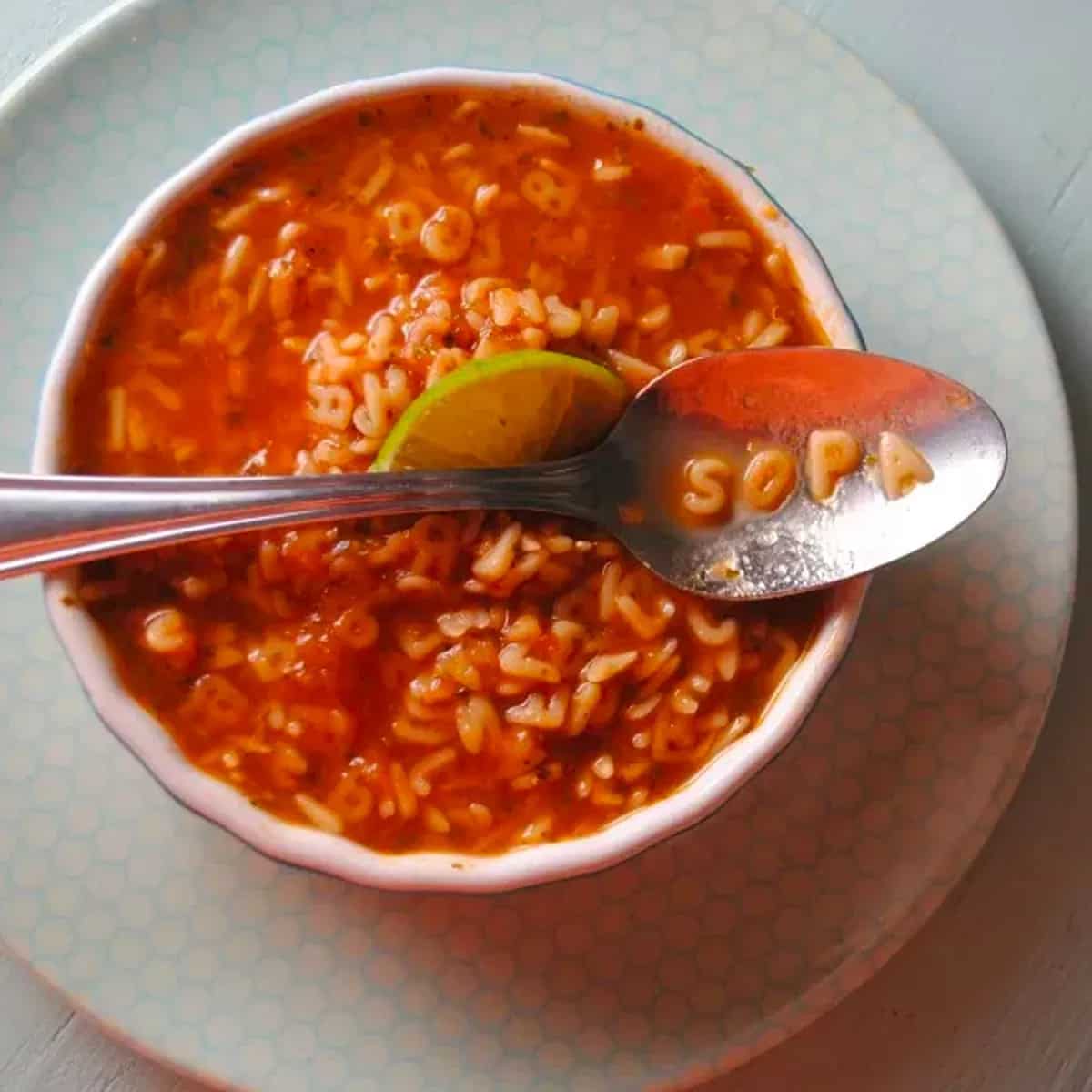 How to make Sopa De Letras Recipe