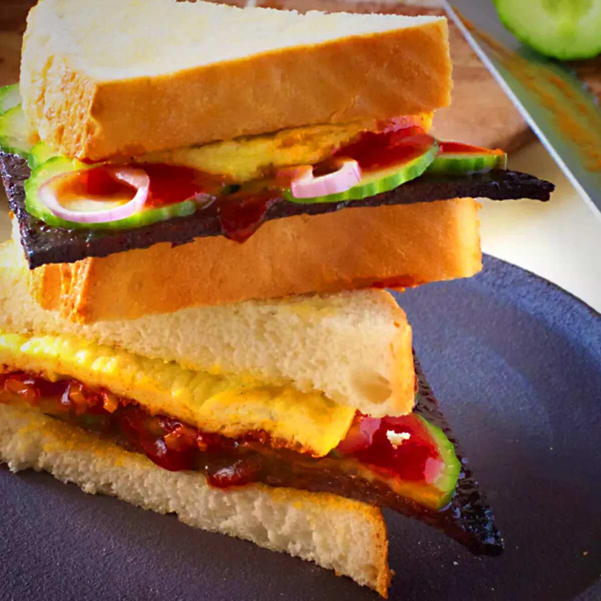 How to make Bal Kwa Sandwich Recipe
