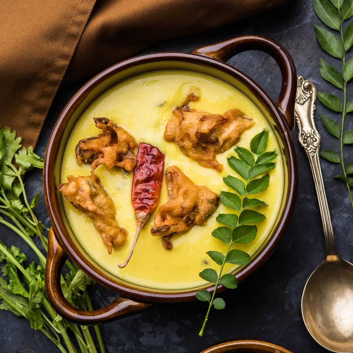 How to make Kadhi Pakora Recipe