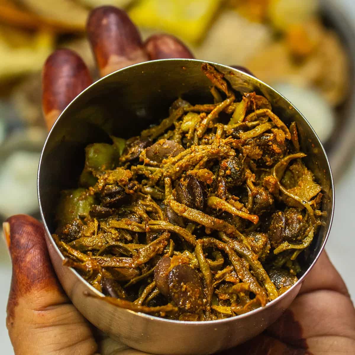 How to make Pyaz Sangri Ki Sabzi Recipe