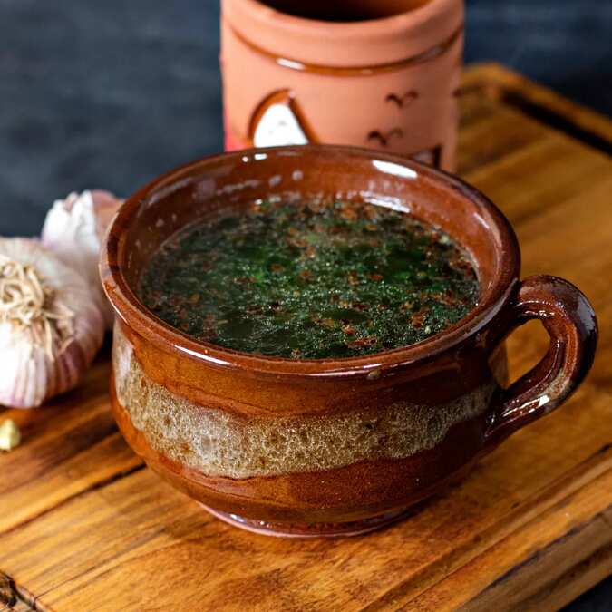 How to make Mulukhiya Molokhia Arabic Soup Recipe