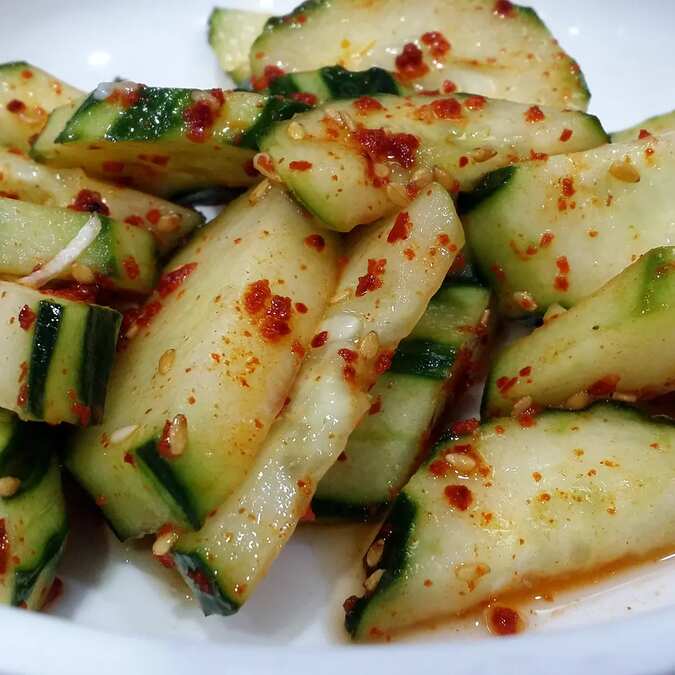 How to make Oi Muchim Recipe