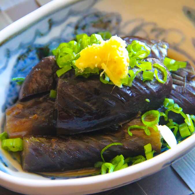 How to make Nasu Nibitashi Recipe